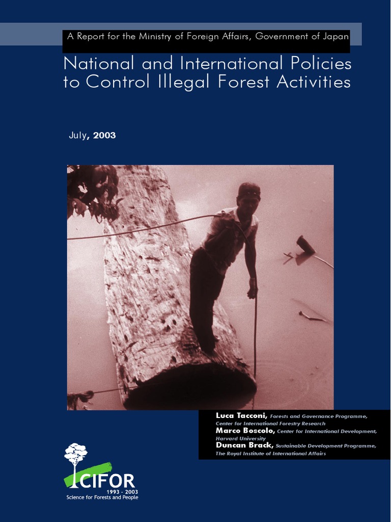 Illegal Logging | PDF | Deforestation | Sustainability