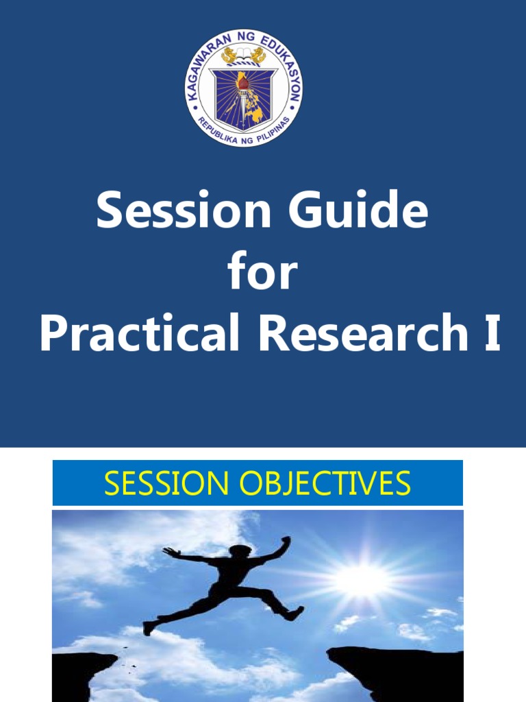 Practical Research I Session Guide | PDF | Qualitative Research ...