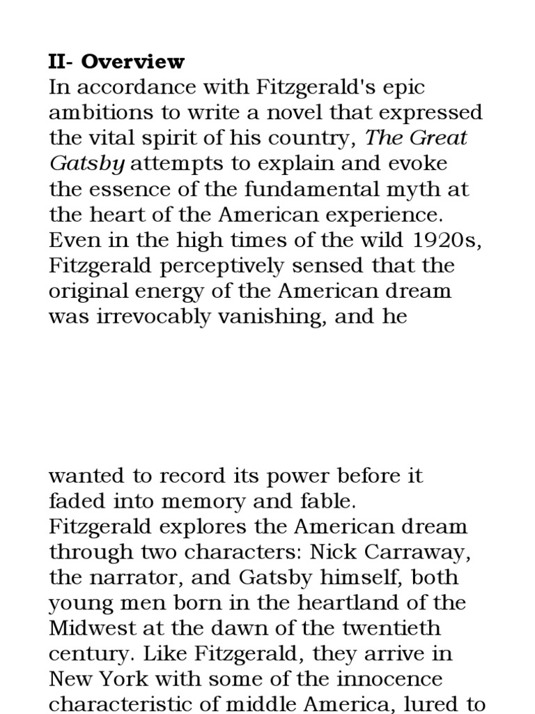 Scarlet & Gatsby | PDF | The Great Gatsby | The Scarlet Letter