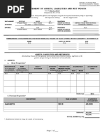 SALN Form Blank and Editable | PDF | Identity Document | Social ...