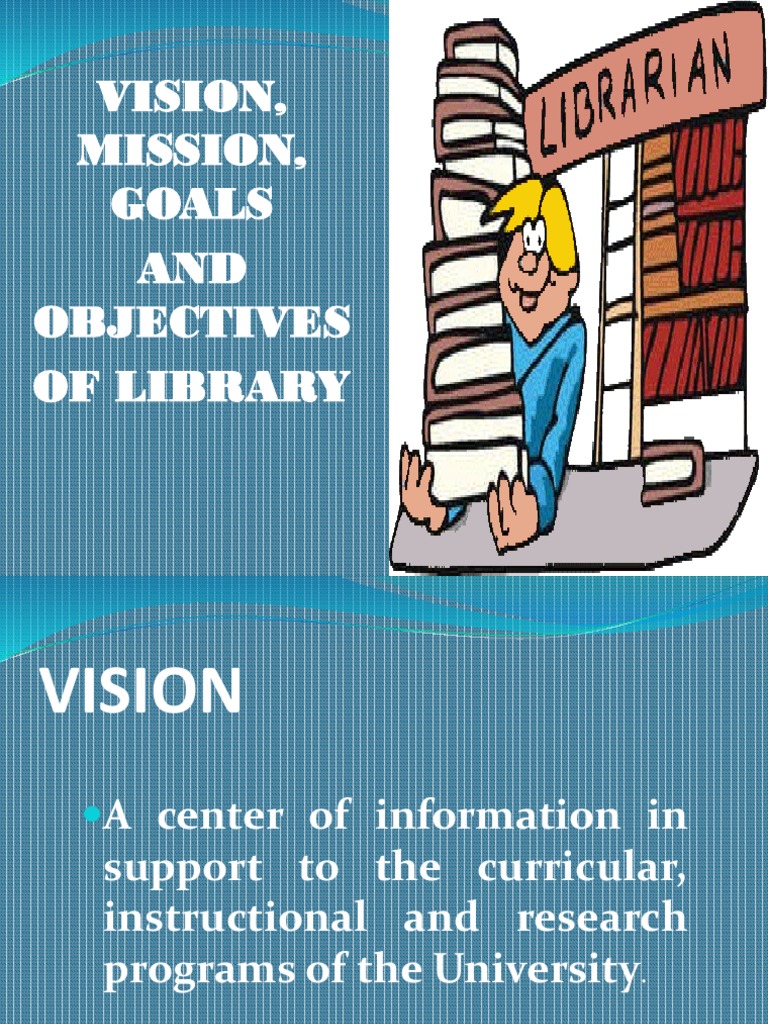 VSU-Tolosa Library Vision and Goals | PDF
