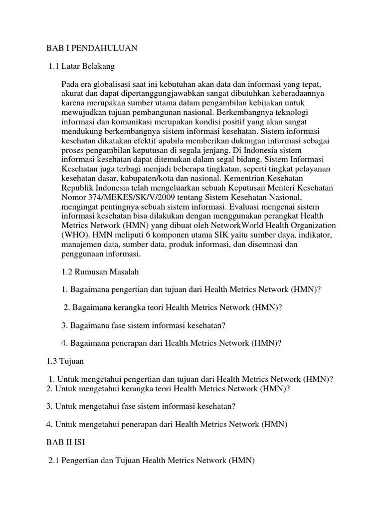 Sik HMN Kelompok 6 | PDF