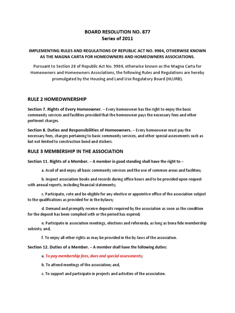 Board Resolution No. 877 | PDF | By Law | Board Of Directors