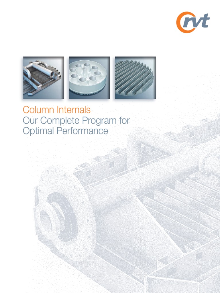 RVT Column Internals US 141217 | PDF | Gases | Liquids