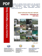 Sample Road Design Report | PDF | Road | Deformation (Engineering)