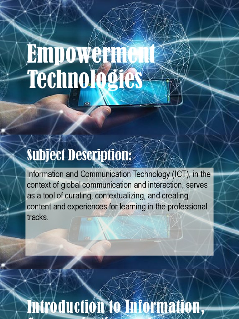 Empowerment Technologies | PDF | Computers