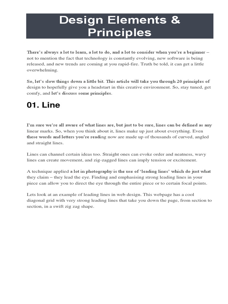 CPAR Elements of Design | PDF | Typography | Graphic Design