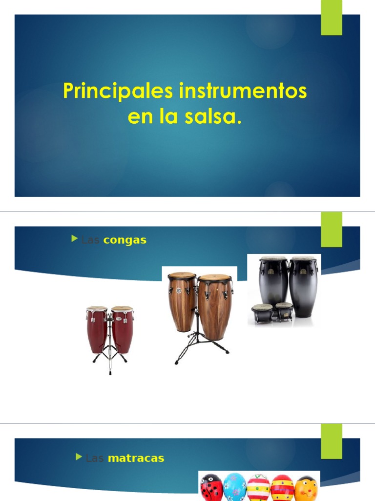 Instrumentos de La Salsa | PDF