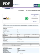1.7 Belden 8760 Data Sheet | PDF | Wire | Electrical Conductor