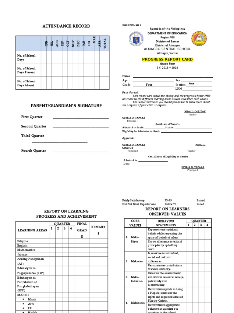 AppendixK COT ObservationNotes | PDF | Value (Ethics) | Learning