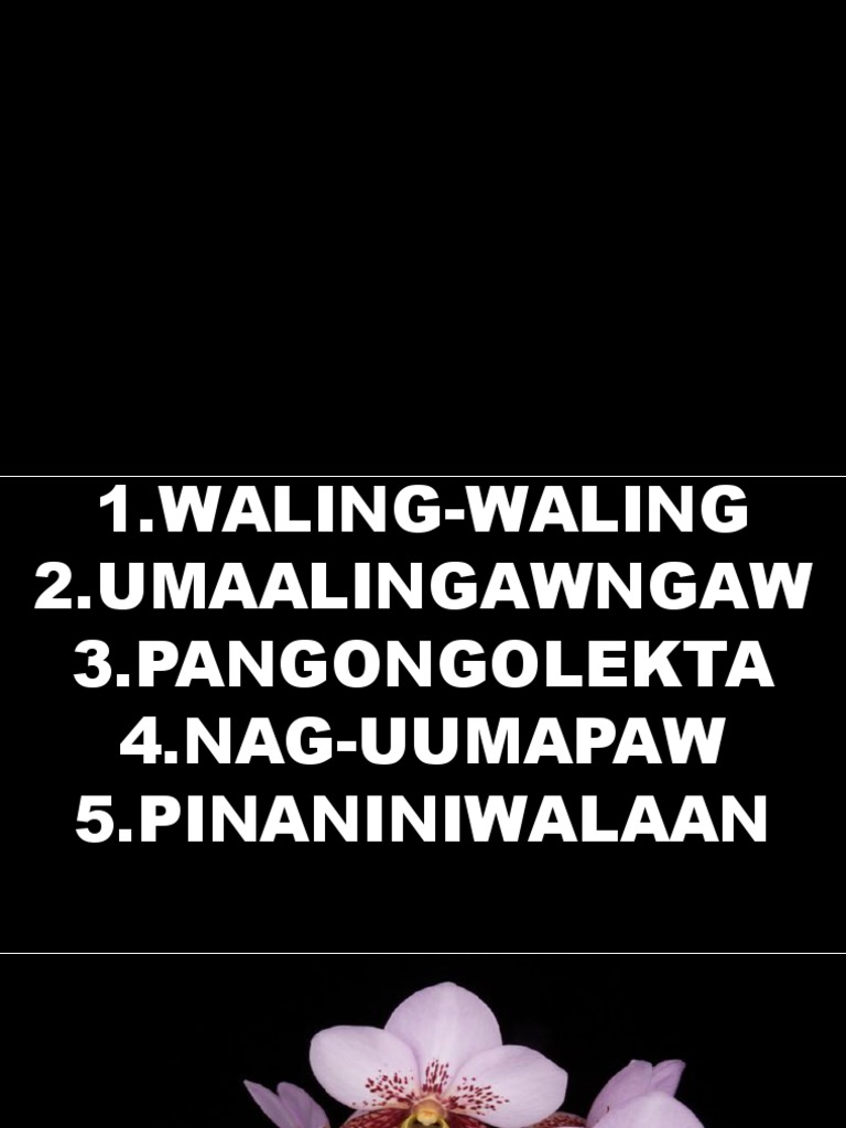 Alamat NG Waling-Waling | PDF