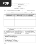 Pagsulat NG Talaarawan | PDF