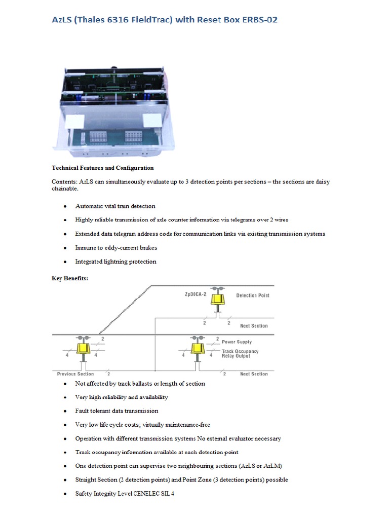Azls Axle Counter | PDF