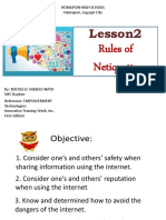 Lesson 2 Online Safety, Security, Ethics, and Etiquette | PDF | Malware | Phishing