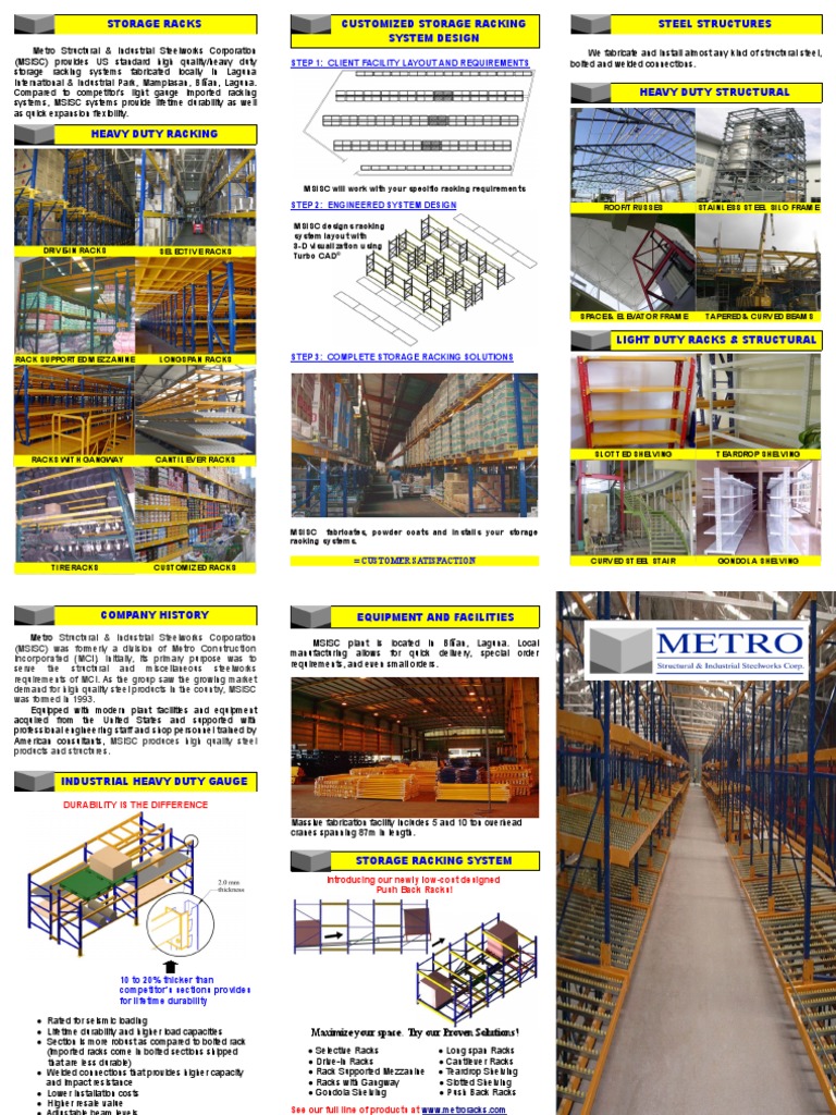 Storage Racks Customized Storage Racking System Design Steel Structures ...