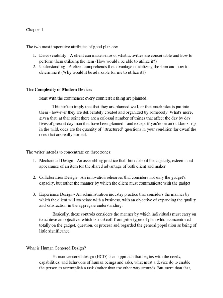 The Complexity of Modern Devices | PDF | Intention | Memory