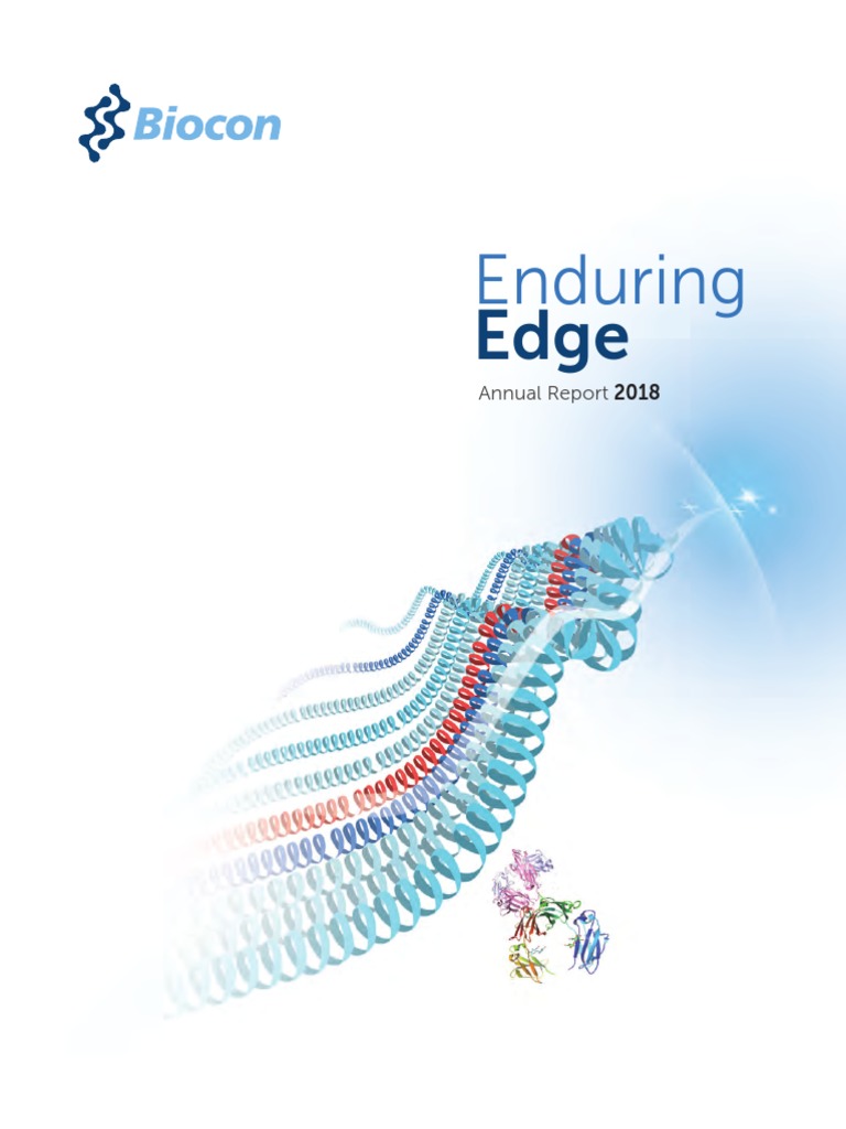 Biocon Annual Report 2018 PDF | PDF | Biopharmaceutical | Food And Drug ...