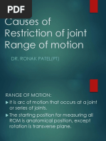 Joint Capsular Patterns | PDF | Anatomical Terms Of Motion ...