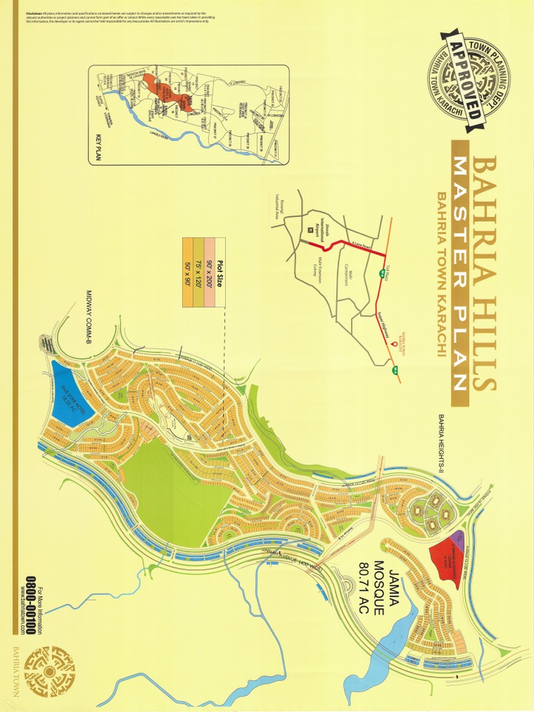 Bahria Hills Karachi Map | PDF