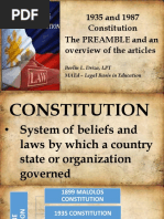 1986 Freedom Constitution | PDF | Political Charters | Constitution