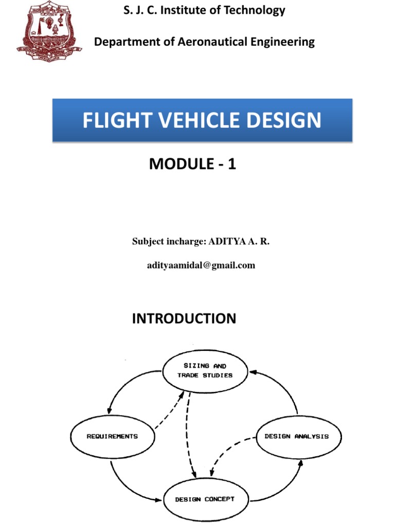 Flight Vehicle Design: Module - 1 | Download Free PDF | Takeoff | Stall ...