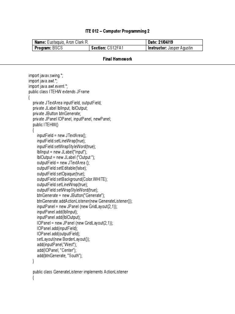 Testing | PDF | String (Computer Science) | Array Data Structure