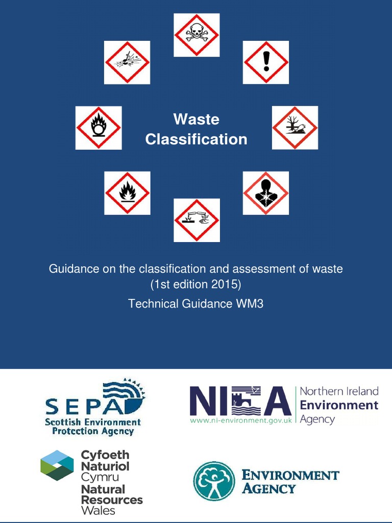 Waste Classification Technical Guidance Wm3 | PDF | Toxicity | Waste