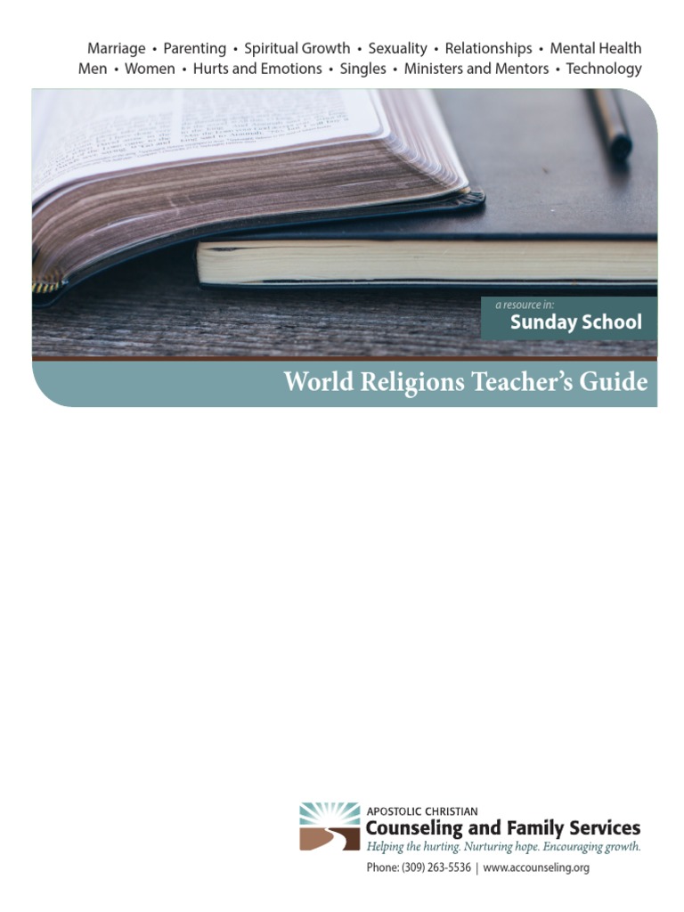 World Religions SS Teacher Guide | PDF | Revelation | Jesus