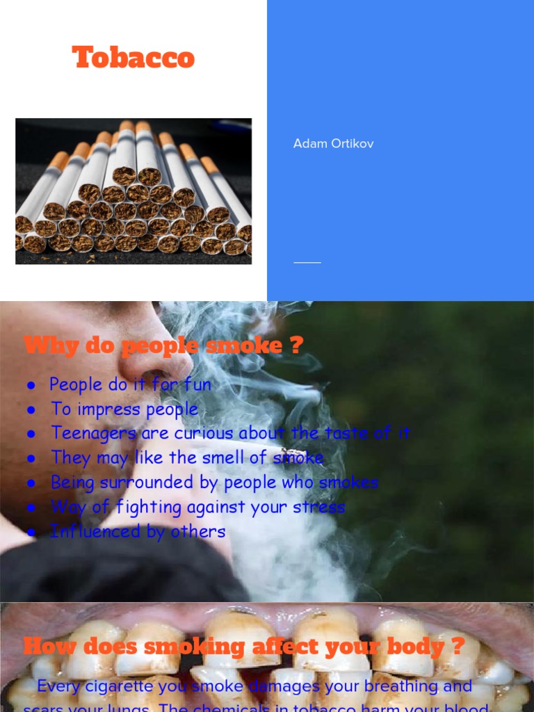 Effects and Facts About Smoking | PDF | Lifestyle
