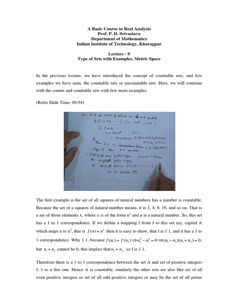 Lec 9 | PDF | Real Number | Equations