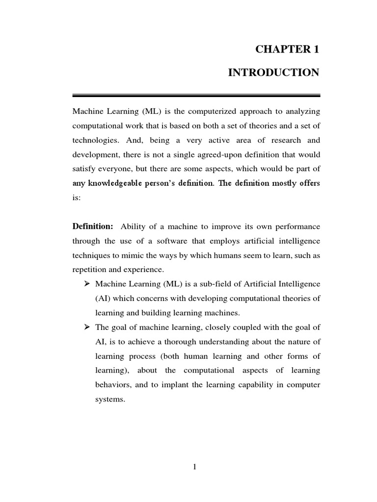 Machine Learning Seminar Report | PDF | Statistical Classification | Bayesian Network