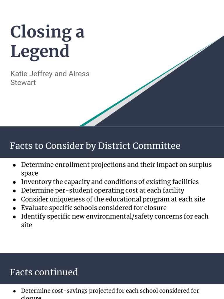 Final Presentation School Closing | PDF | Behavior Modification | Cognition