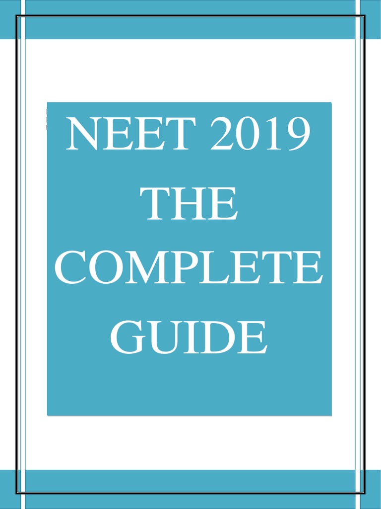 Neet 2019 | PDF | Qualifications | Health Care