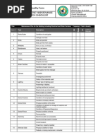 PPM Check List | PDF | Pump | Valve