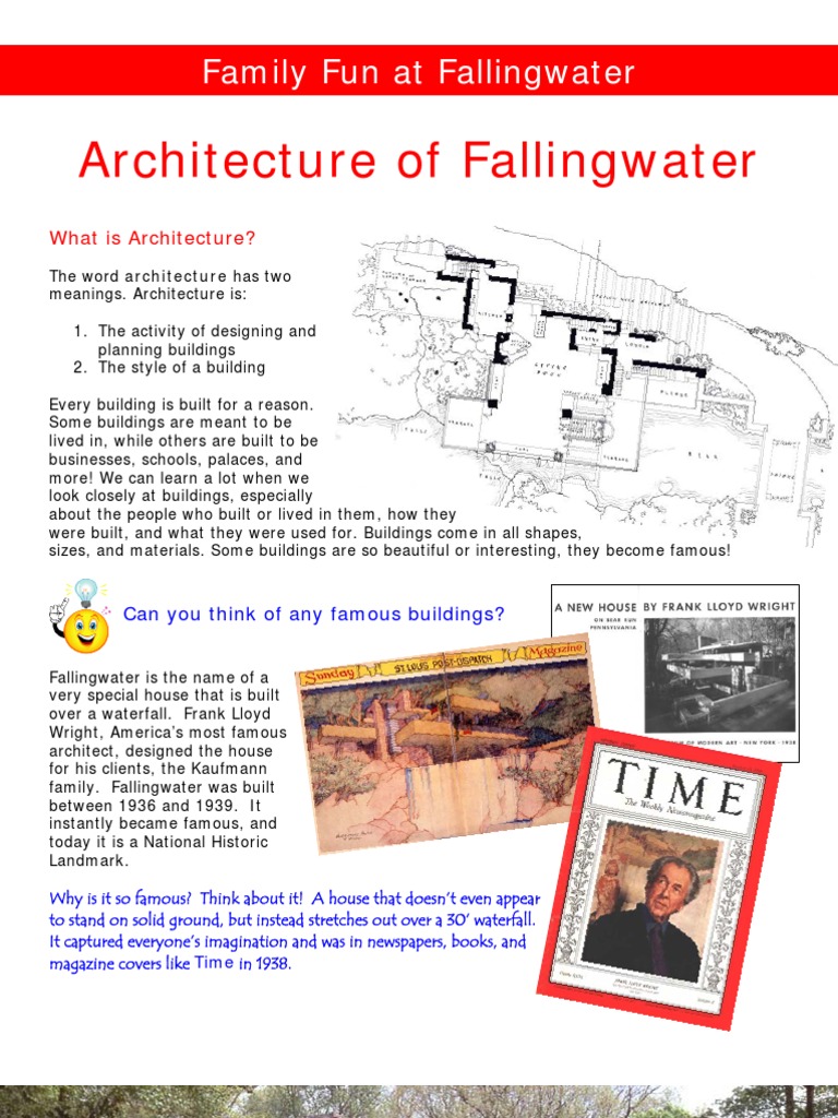 Falling Water Architecture | PDF