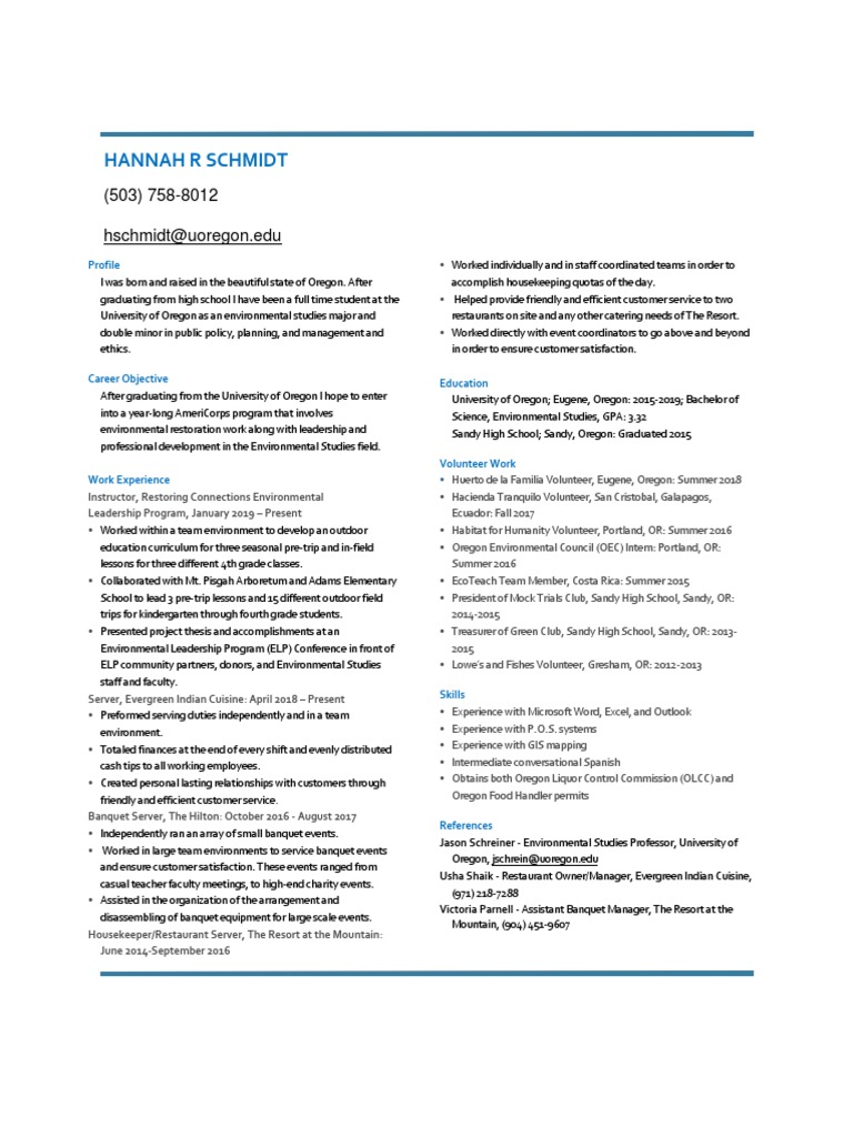 Updated Resume | PDF | Learning | Behavior Modification