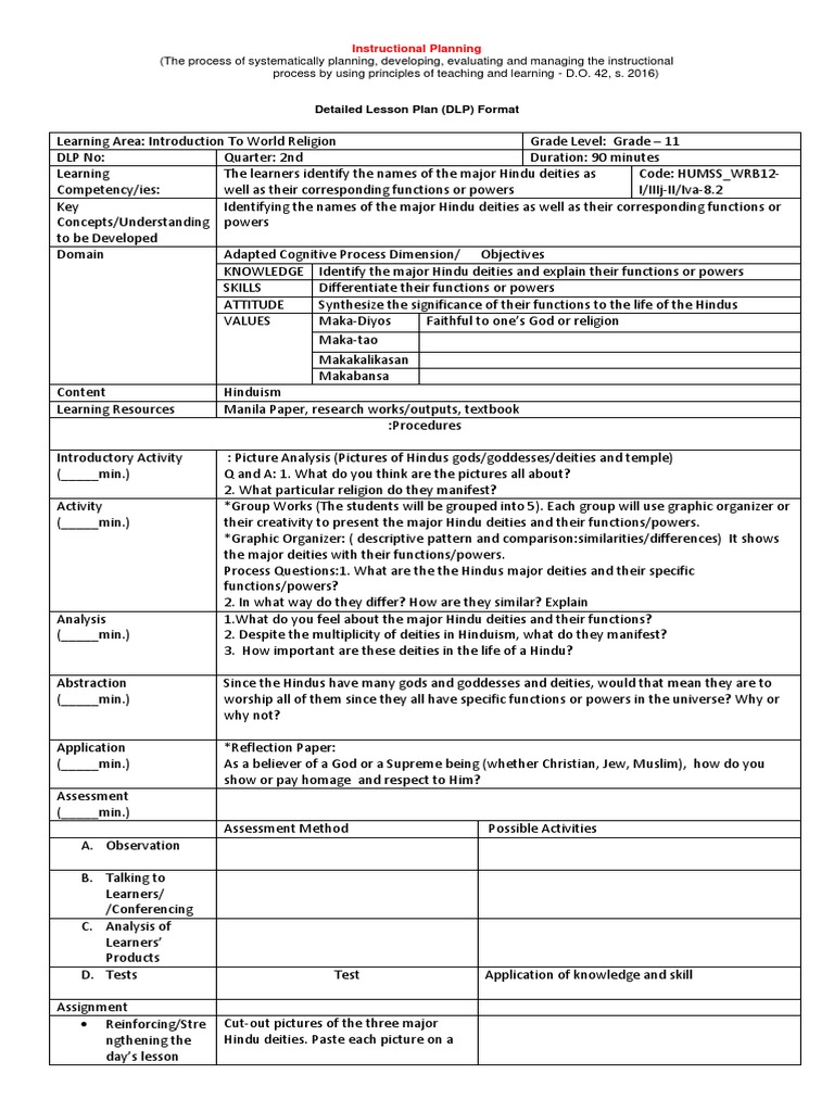 Intro To World Religion Hinduism 2 | PDF | Deities | Hindu Deities