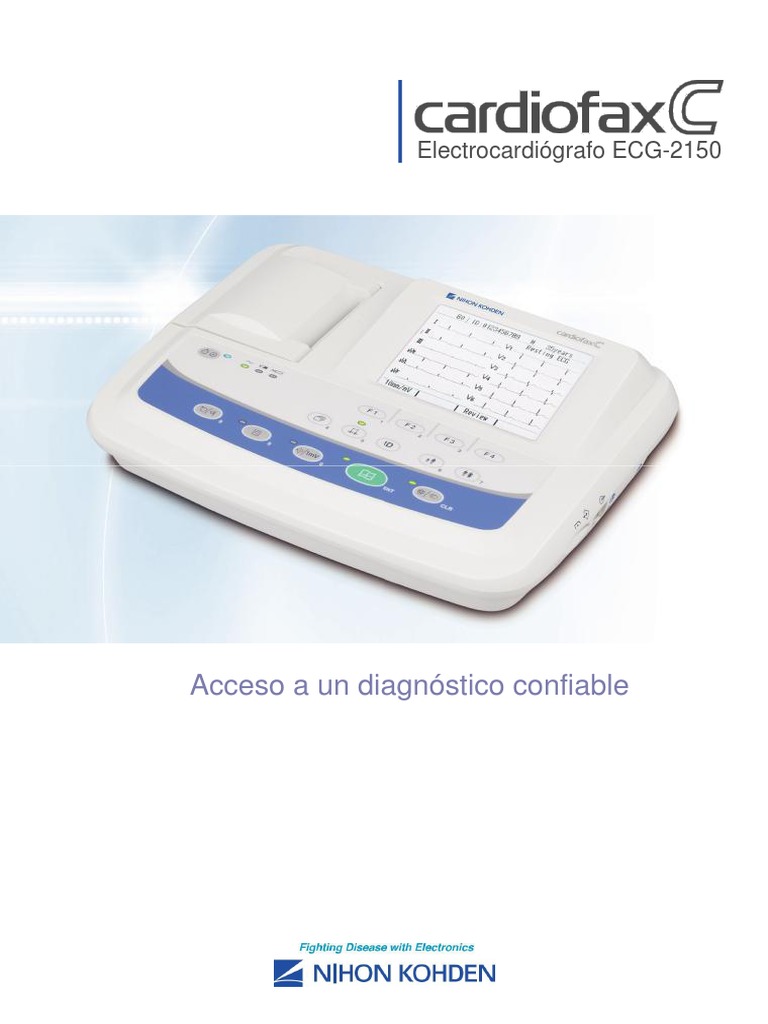 Catalogo Ecg 2150 | PDF | Diagnostico medico | Informática