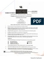 Sample Module Three Essay Cape Communication Studies | PDF