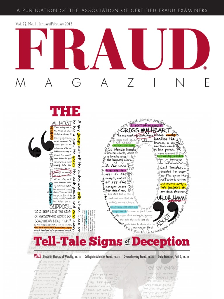 Fraud Magazine | PDF | Credit Card | Financial Transaction