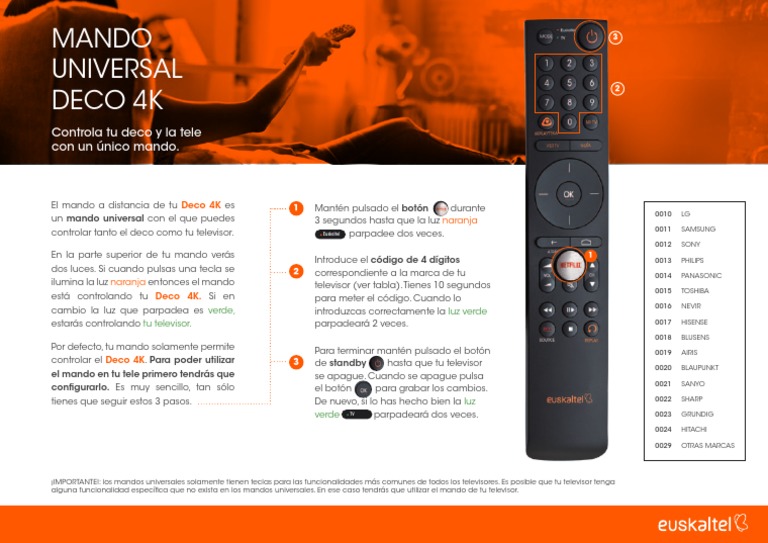 Deco 4K Mando Universal Cast | PDF | Tecnología de información y ...