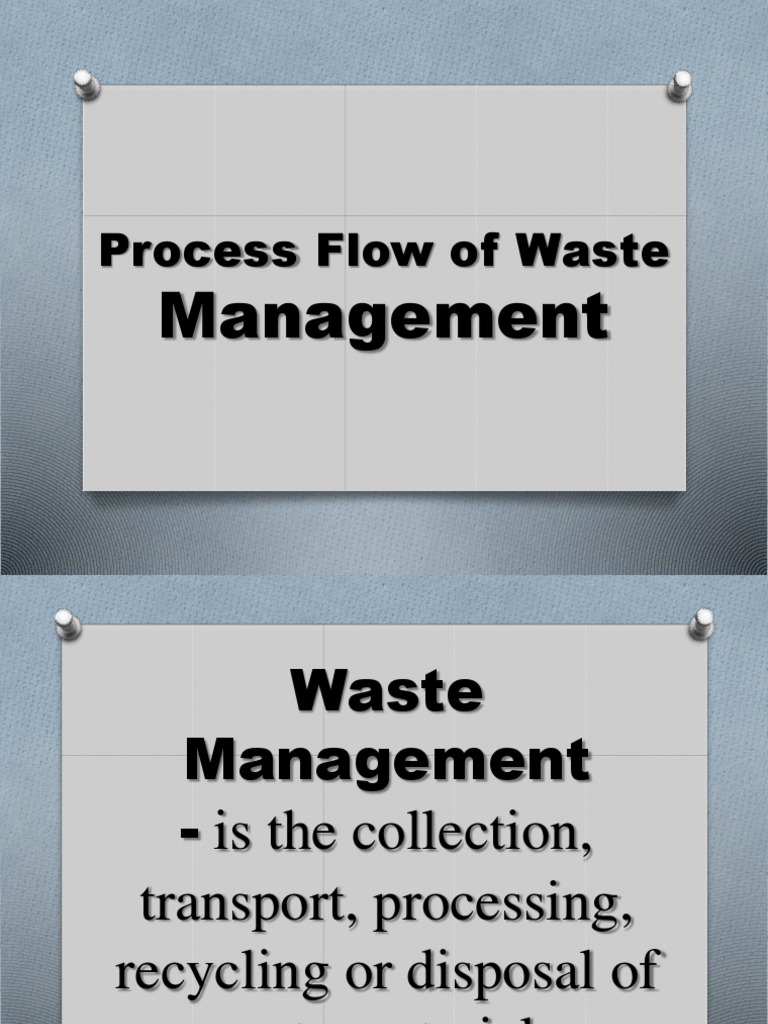 Waste Management Process Overview | PDF