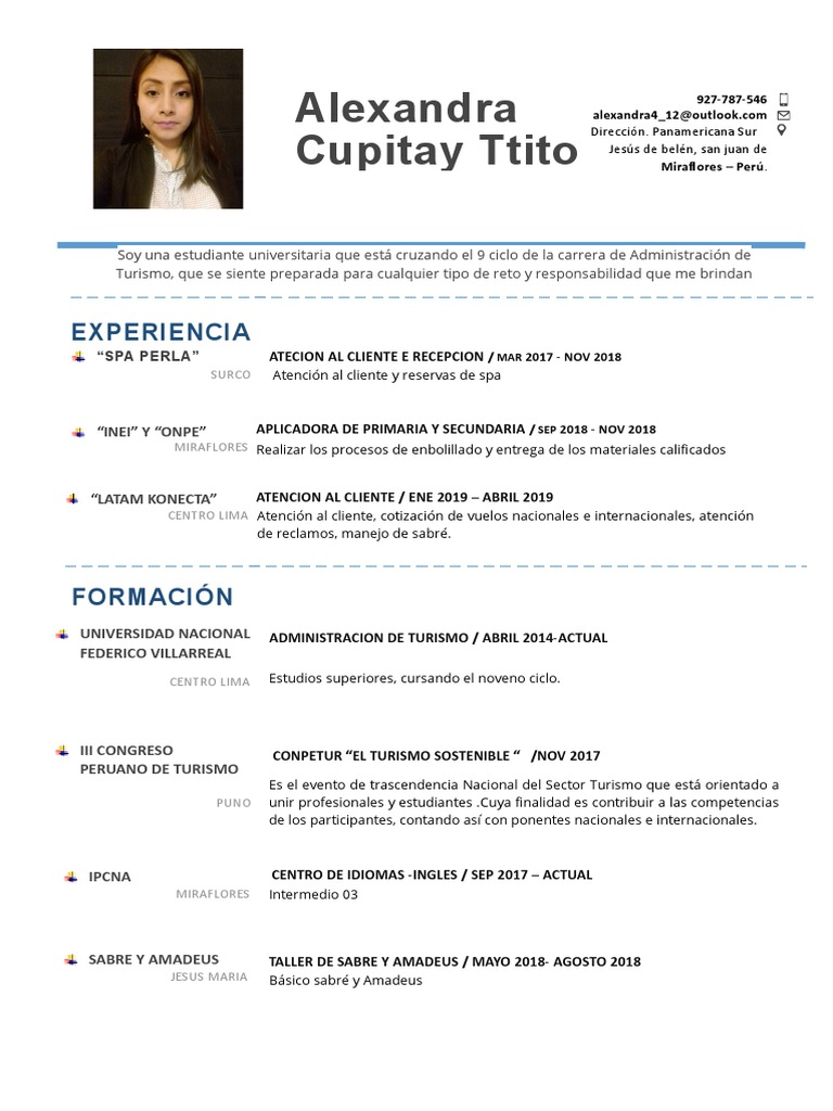 CV Alexandra CT | PDF