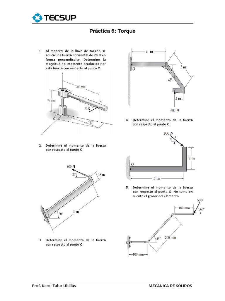 Práctica 6 - Torque-1 | PDF
