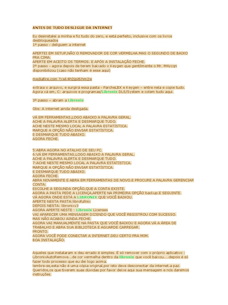 Passo a passo para instalar e configurar a biblioteca Libronix de forma ...