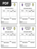 Borrower's Slip | PDF