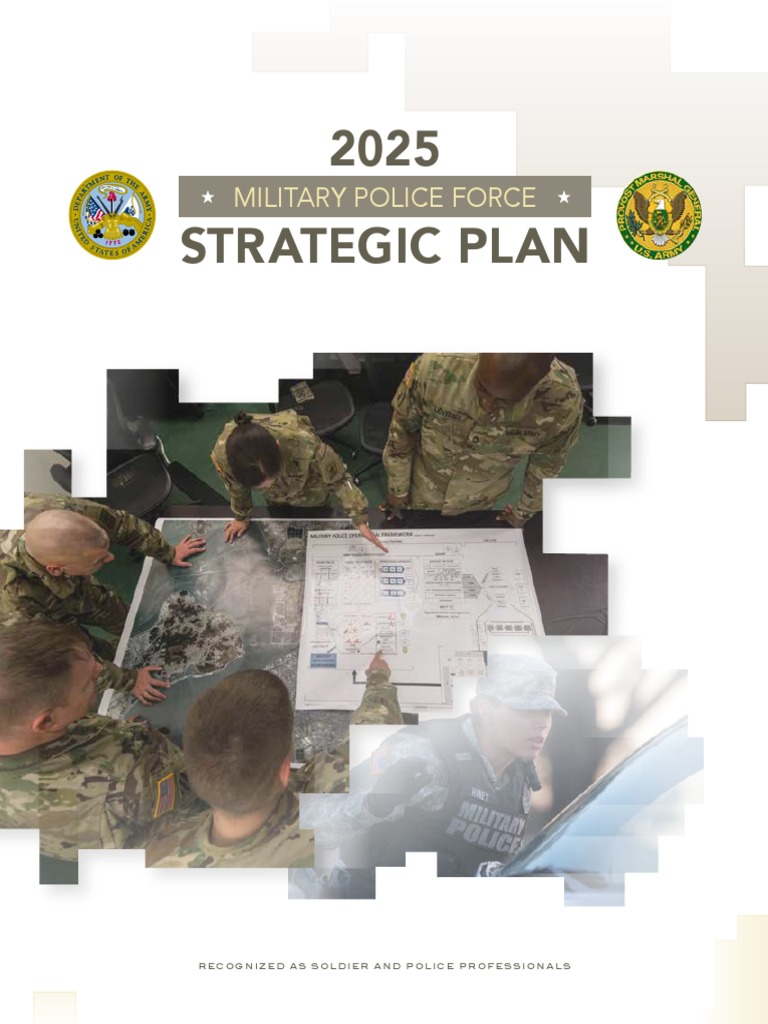 2025 Strategic Plan: Military Police Force | PDF | Military Police ...