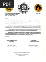 Request Letter For School Beautification | PDF | Behavior Modification ...