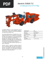 Manual Sandvik Ds 421-c | PDF | Drilling Rig | Brake