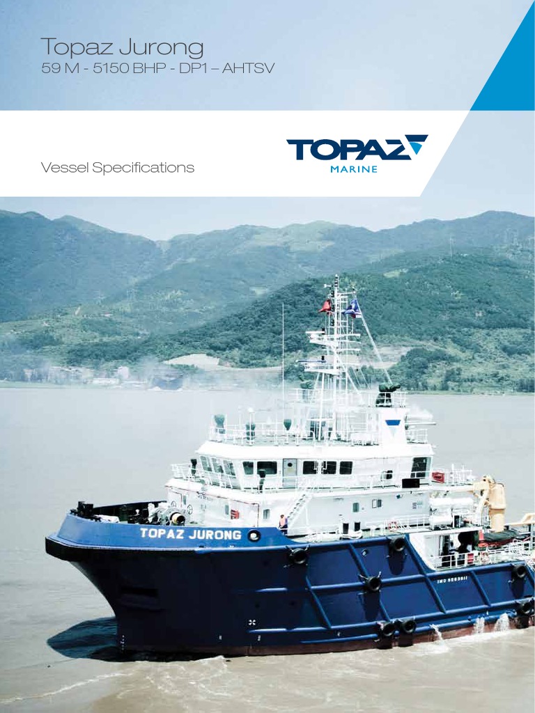Topaz Jurong Vss Sep2015 | PDF | Watercraft | Water Transport